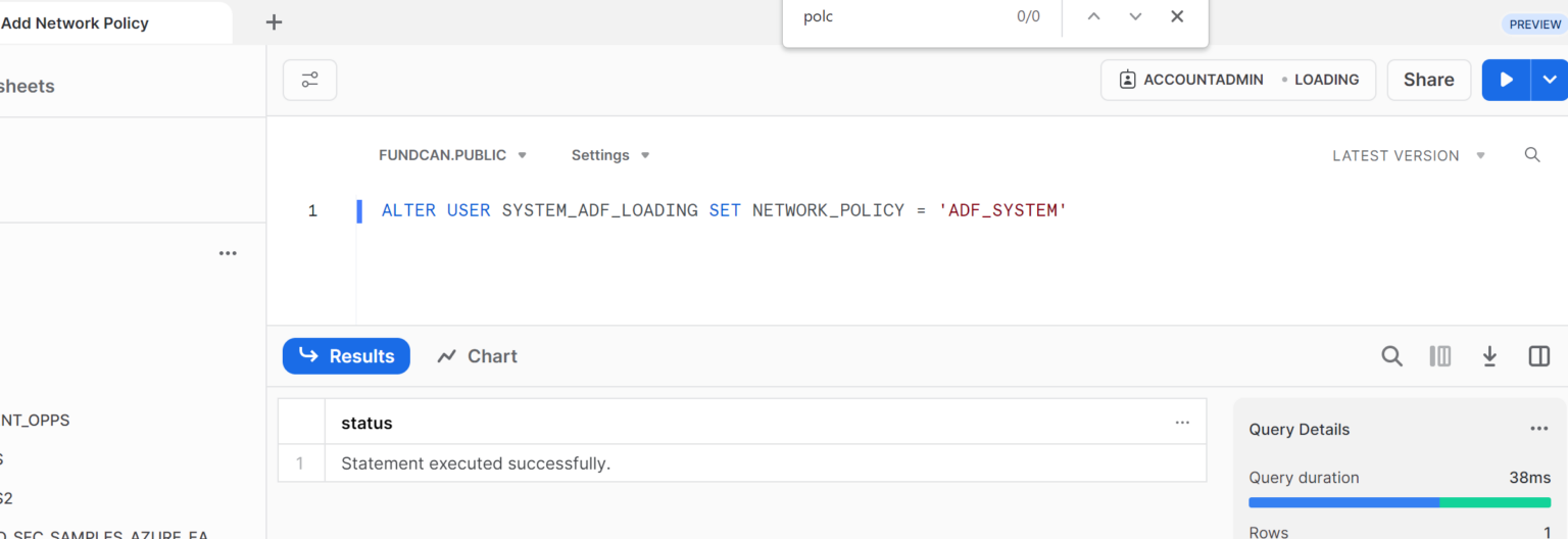 Setting Up a Snowflake User Network Policy IP Whitelist