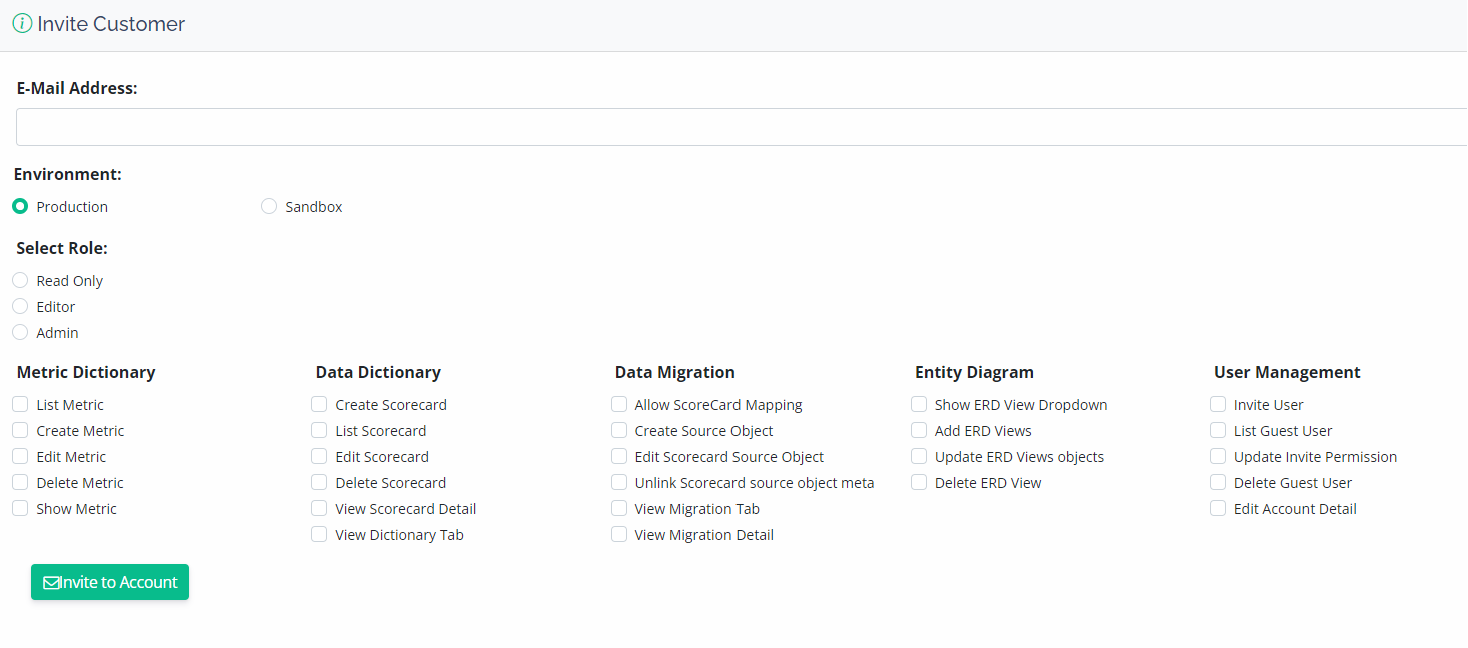 DataTools Pro Manage Account and Users