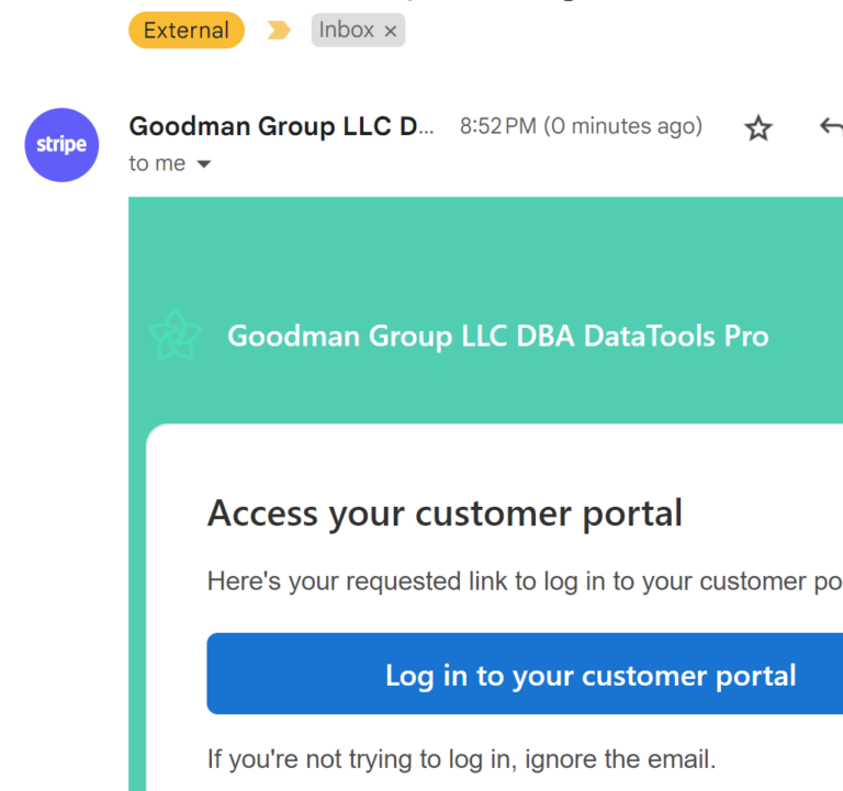 Managing DataTools Pro Subscription